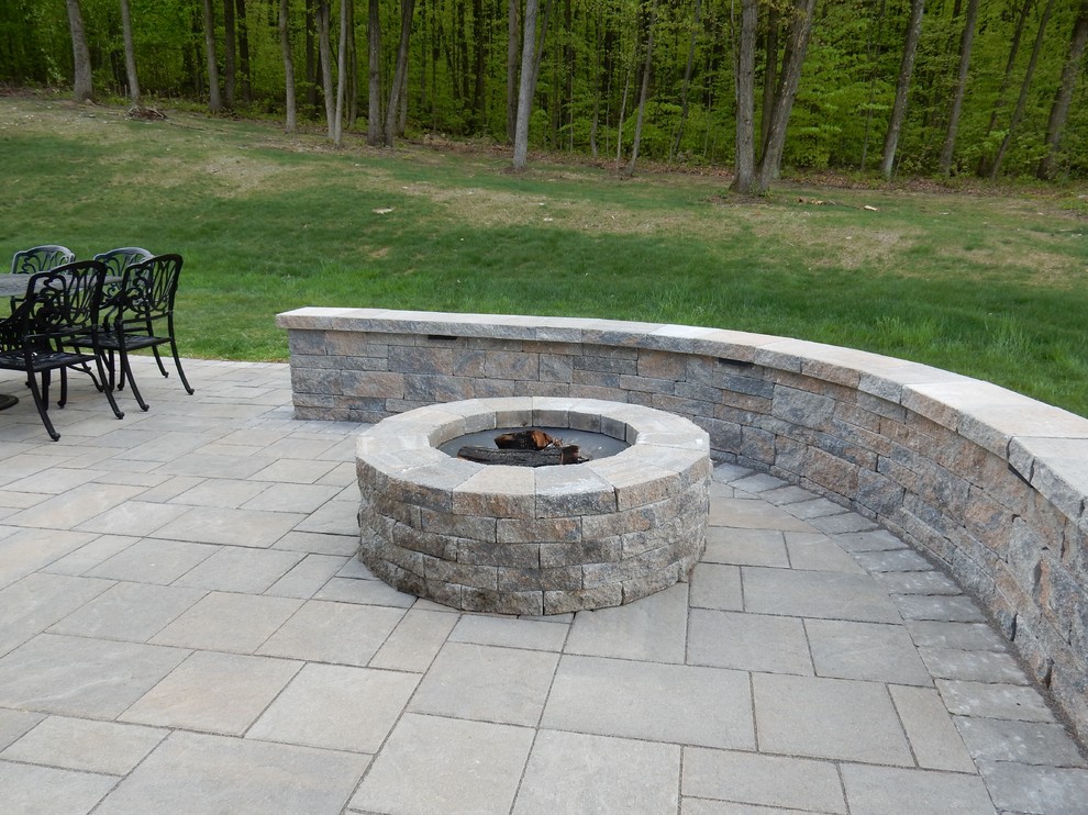 Natural Stone Paver Patio Project, Chester County, PA - Traditional ...