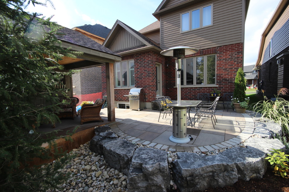 Natural Stone Works - Patio - Toronto - by TriGreen Landscape Design ...