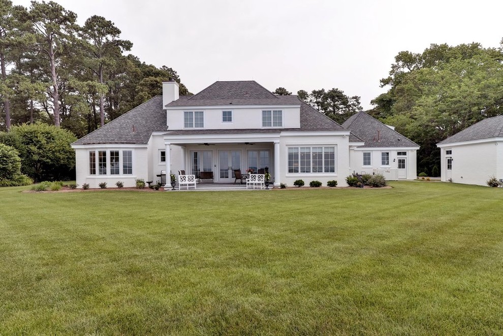 New Riverfront Home - Traditional - Patio - Other - by T.R. Builder ...