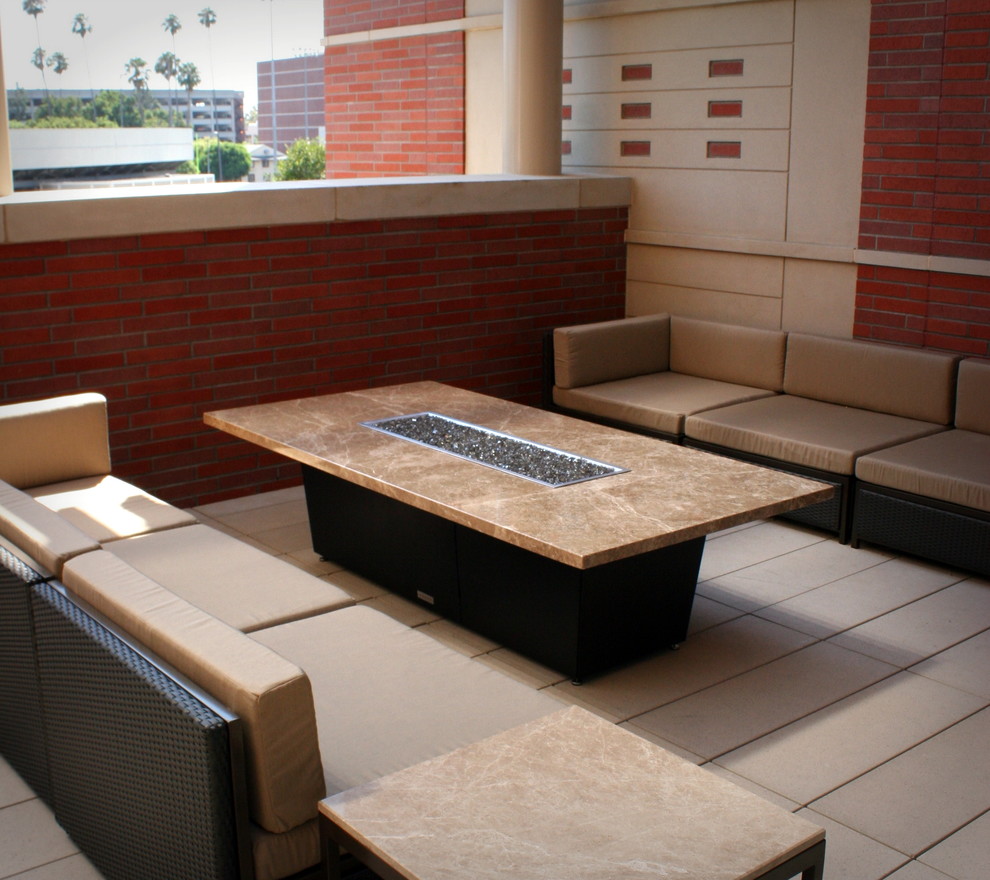 Newport Fire Pit Tables - Traditional - Patio - Los Angeles - by Cooke ...