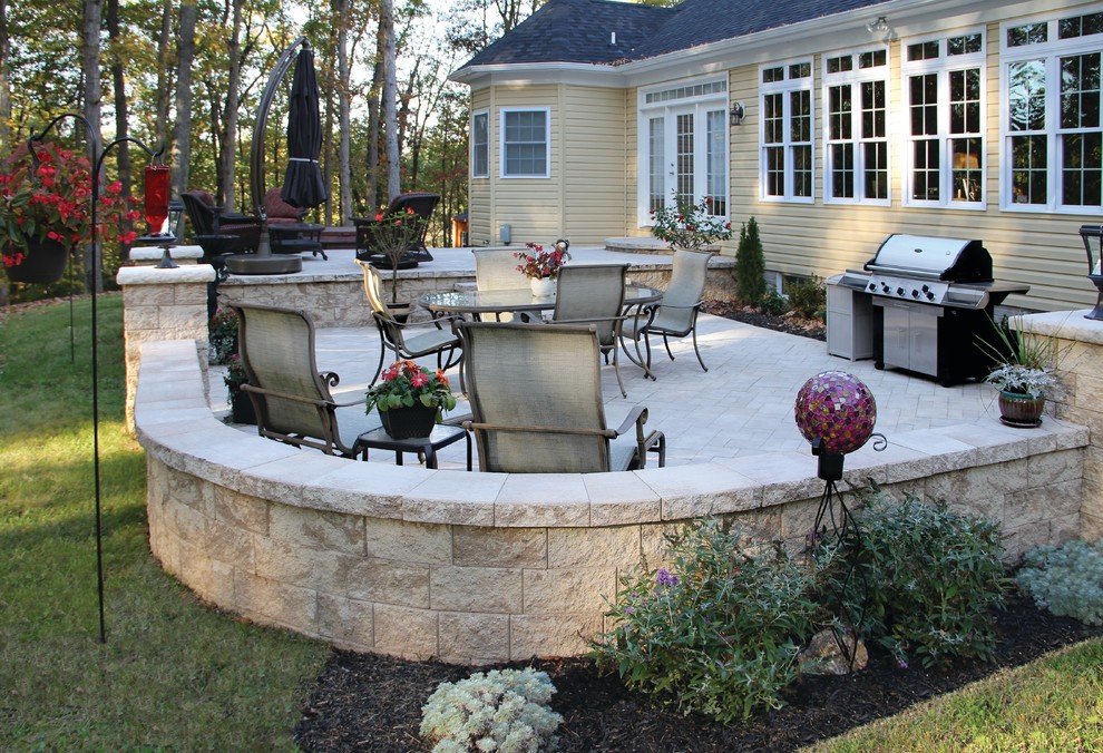 Nicolock Paving Stones and Retaining Walls - Contemporary - Patio - New ...