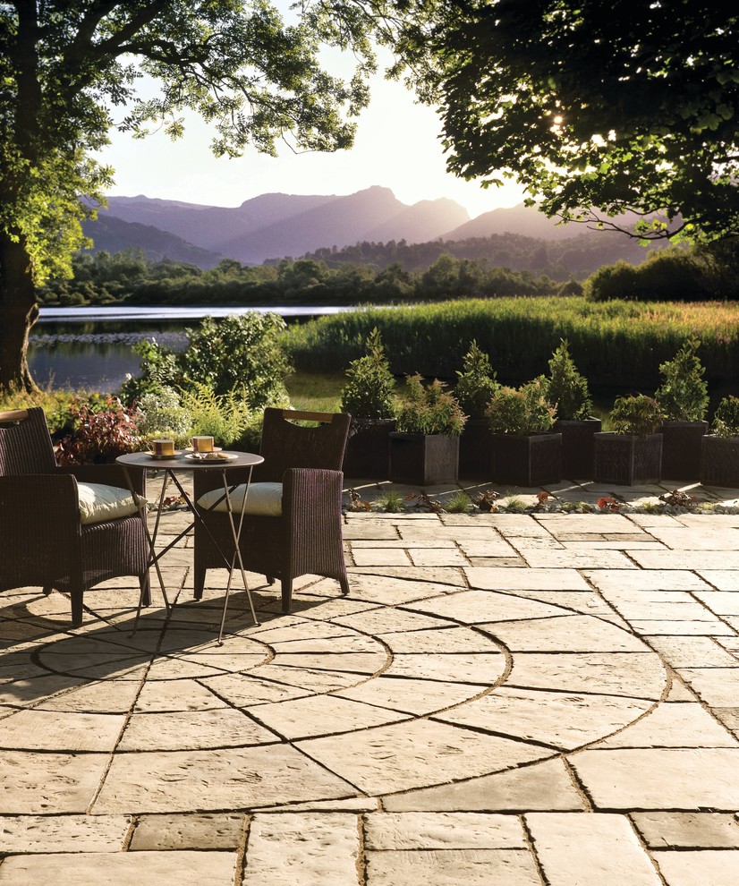 Nicolock Paving Stones and Retaining Walls - Contemporary - Patio - New ...