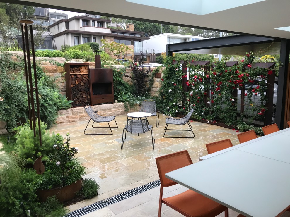 No. 19 Castelcrag - Modern - Patio - Sydney - by Christopher Jordan ...