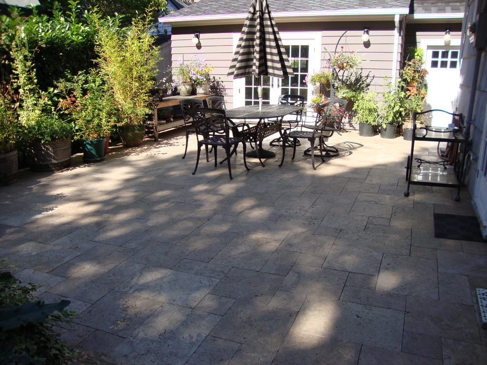 Noce Tumbled Versailles Pattern Travertine Landscape Paver Patio ...