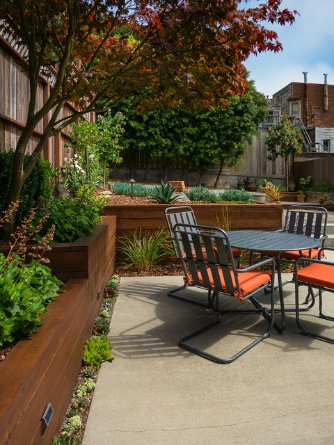 Noe Mid-Century Modern - Contemporary - Patio - San Francisco - by Seed ...