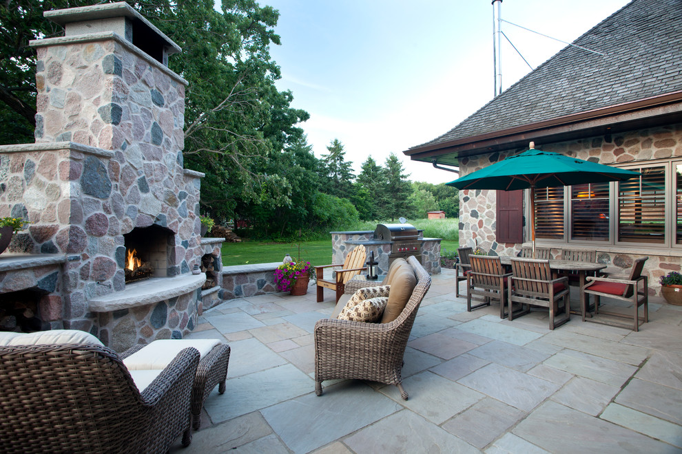 North Oaks - French Country Cottage Remodel - French Country - Patio ...