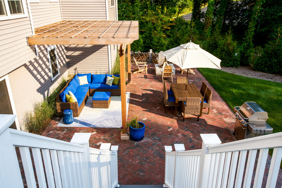 North Reading Patio - Contemporary - Patio - Boston - by Andover ...