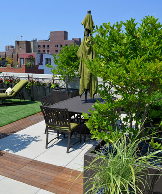 NYC Garden Portfolio - Contemporary - Patio - New York - by Jeffrey Erb ...