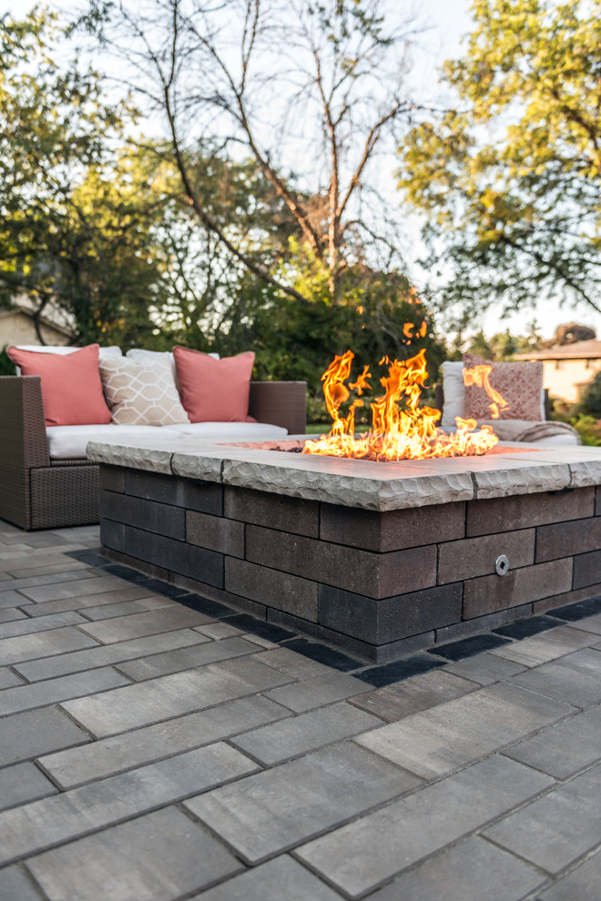 Oak Brook Outdoor Transformation - Contemporary - Patio - Chicago - by ...