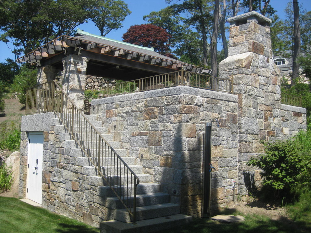 Ocean Overlook - Traditional - Patio - Boston - by R. P. Marzilli ...