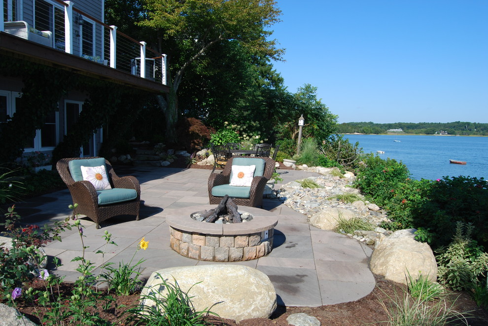 ocean side with a view - Beach Style - Patio - Boston - by The ...