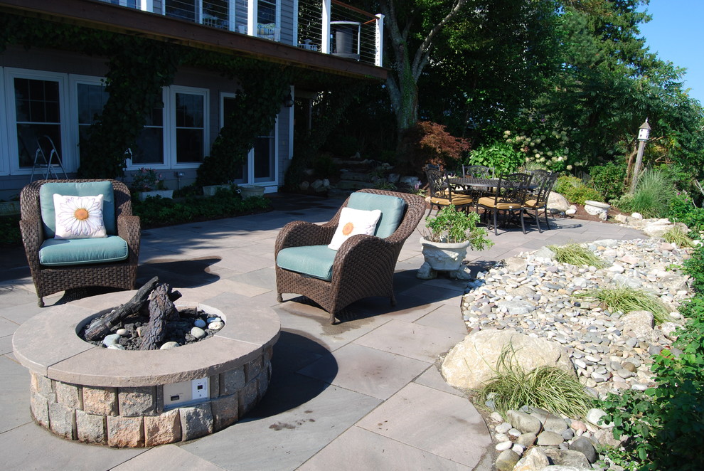 ocean side with a view - Beach Style - Patio - Boston - by The ...