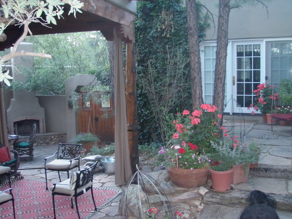 Old World Santa Fe Styled Home - Traditional - Patio - Phoenix - by ...