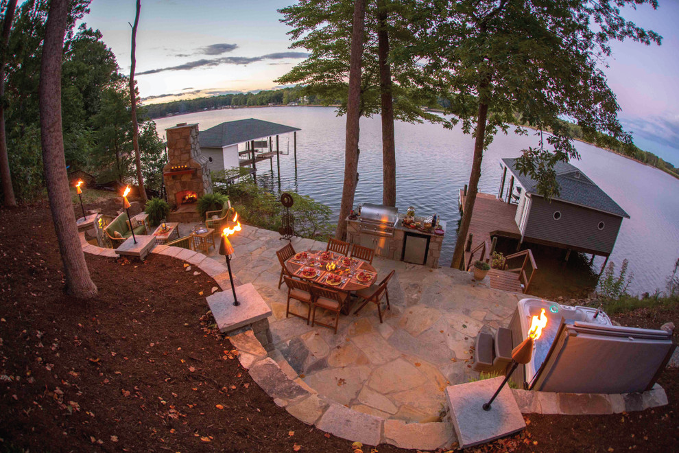 Oliver Lake Side Living Area - Traditional - Patio - Other - by ...