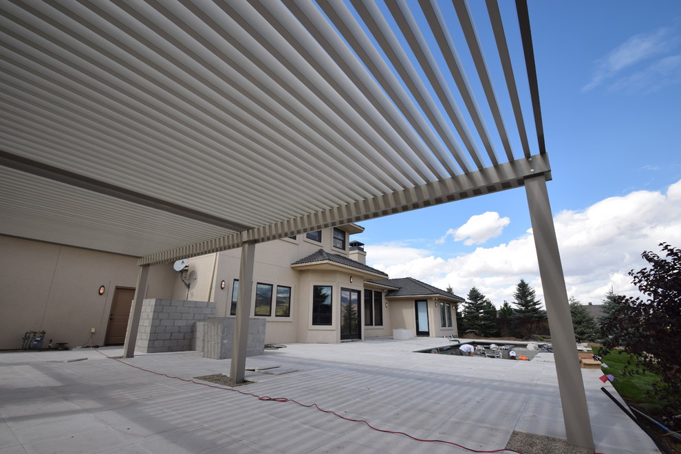 Open Lattice - Modern - Patio - Boise - by Covertech | Houzz