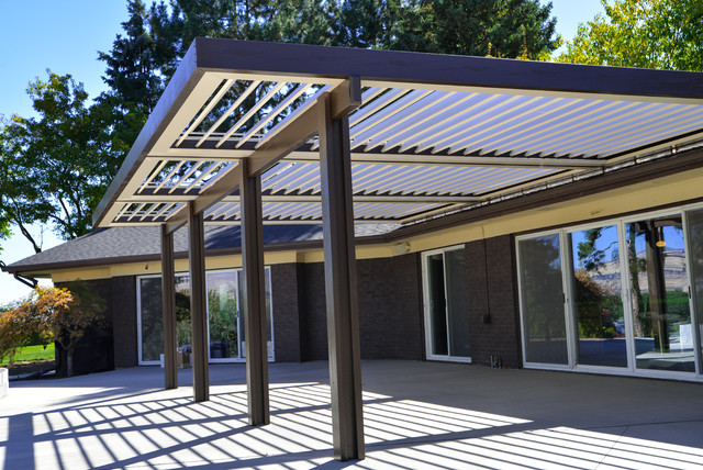 Opening Roof System - Contemporary - Patio - Boise - by ShadeWorks, Inc ...