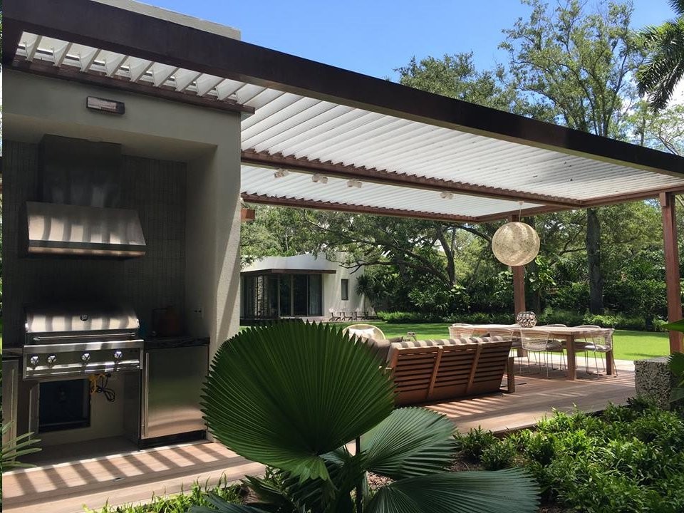 Operable Pergola - Contemporary - Patio - Nashville - by Mr Enclosure ...