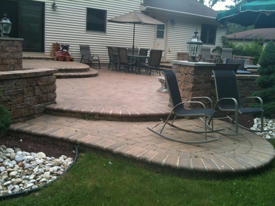 Our Work - Traditional - Patio - New York - by Central Jersey Masonry ...