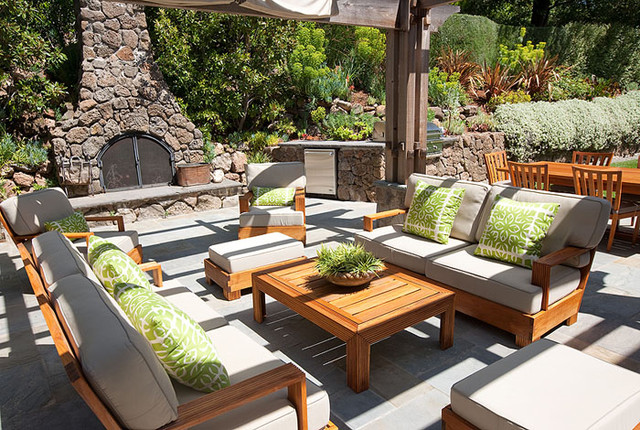 Outdoor Dining Terrace - Mediterranean - Patio - San Francisco - by ...