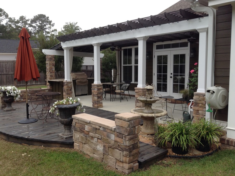 Outdoor dream patio - Craftsman - Patio - Atlanta - by User | Houzz