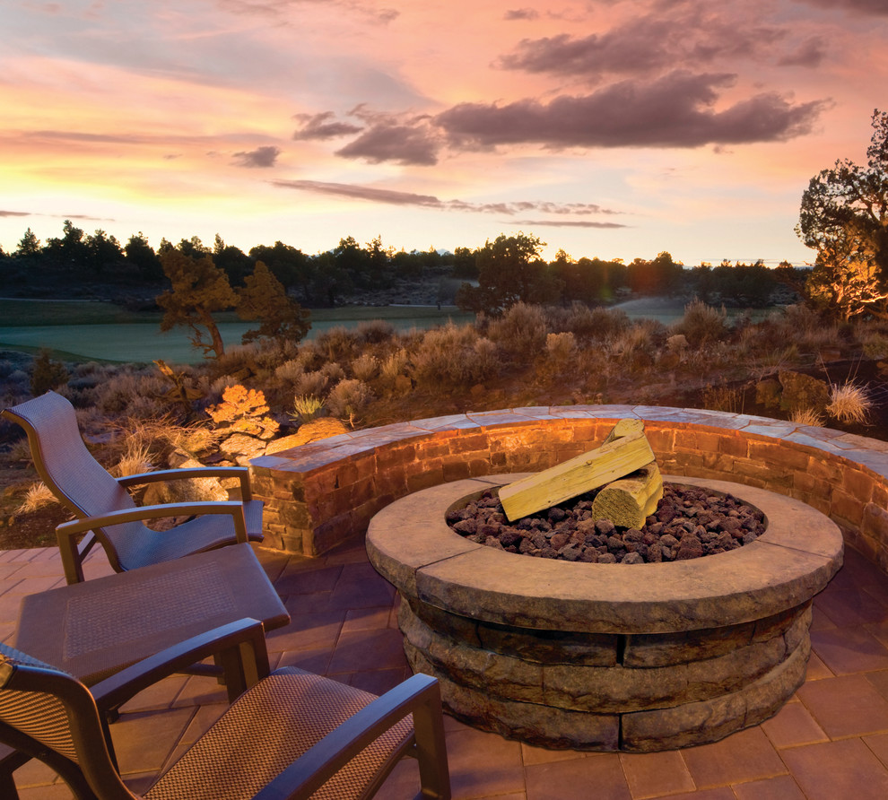 Outdoor Fire Features - Patio - Sacramento - by Basalite Concrete ...
