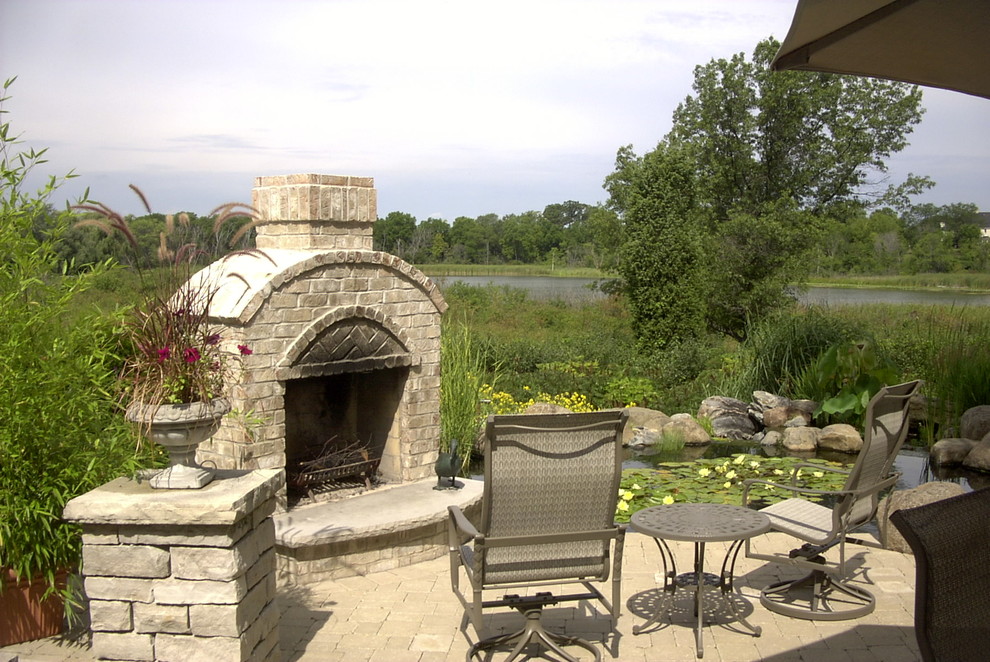 Outdoor Fire Pits and Fireplaces - Traditional - Patio - Milwaukee - by ...