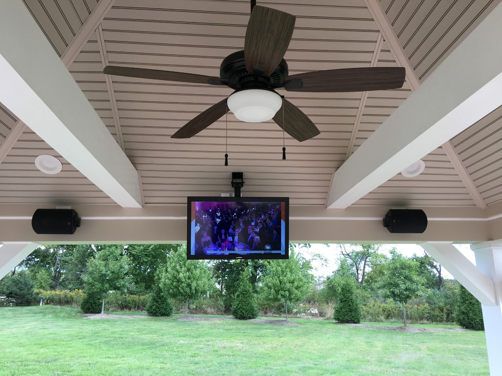 Outdoor Gazebo with TV - Patio - Cleveland - by Sundance Ltd | Houzz