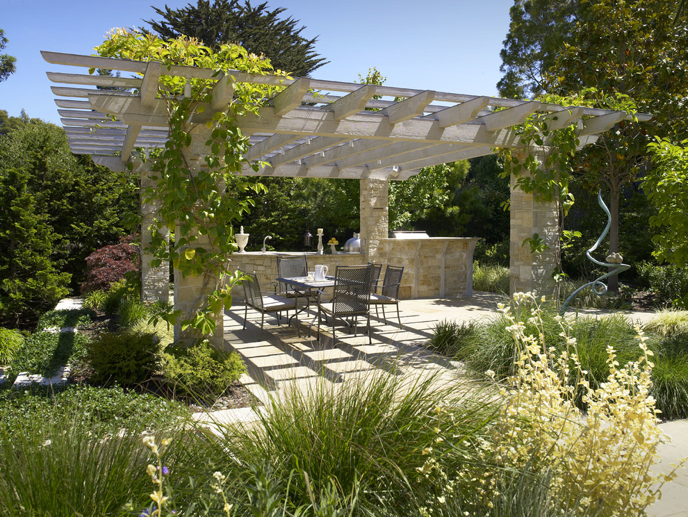 Outdoor kitchen - Contemporary - Patio - San Francisco - by HrH ...