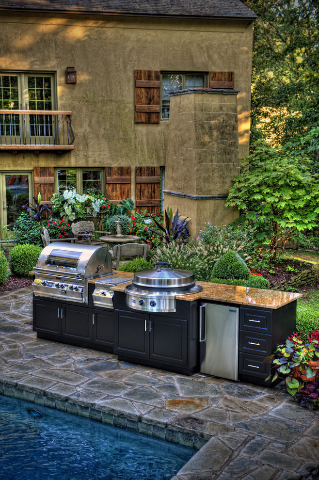 Outdoor Kitchen Installations with Evo Circular Cooktop - Traditional ...