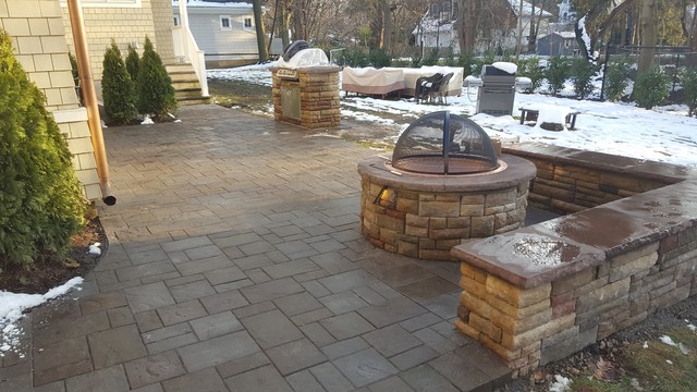 Outdoor Kitchen, Patio and grill - Modern - Patio - New York - by ...