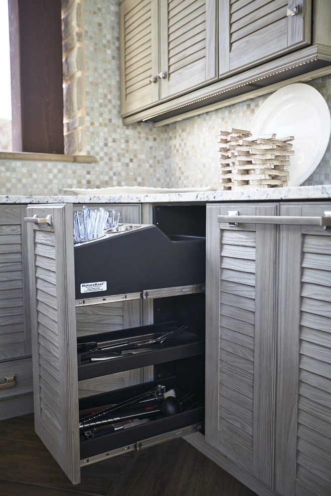 Outdoor Kitchen Pool Cabana - Traditional - Patio - Other - by SR ...