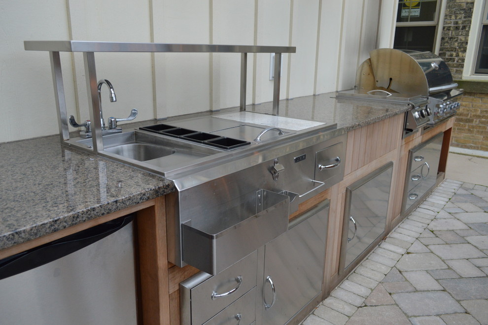 Outdoor Kitchen - Modern - Patio - Milwaukee - by Wisconsin Granite ...