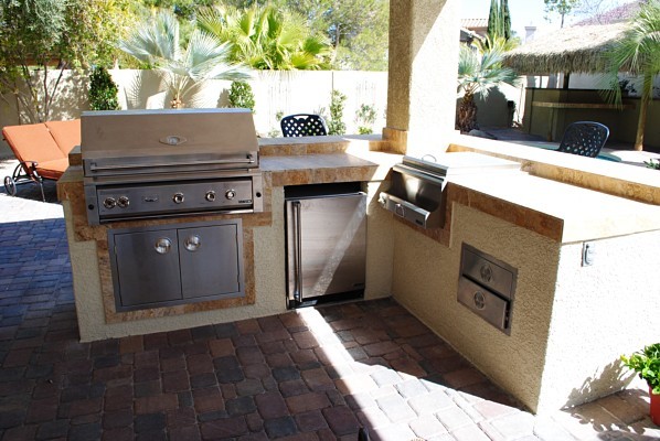 Outdoor Kitchens & BBQ's - Classique - Terrasse et Patio - Las Vegas ...