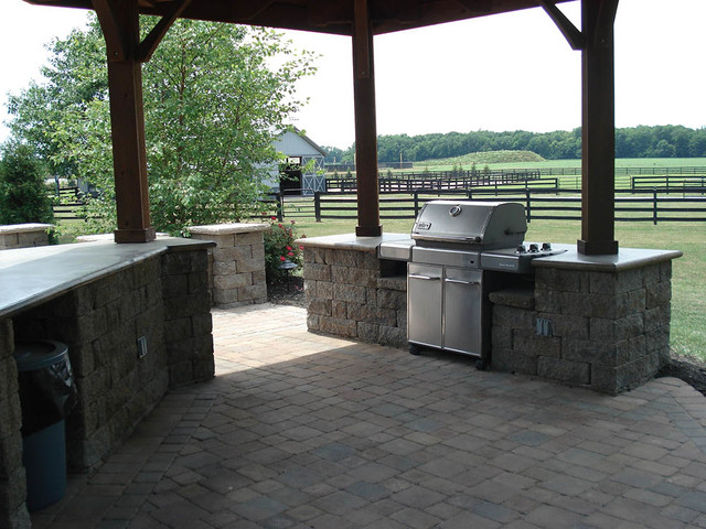 Outdoor Kitchens and BBQ Surrounds - Traditional - Patio - Minneapolis ...