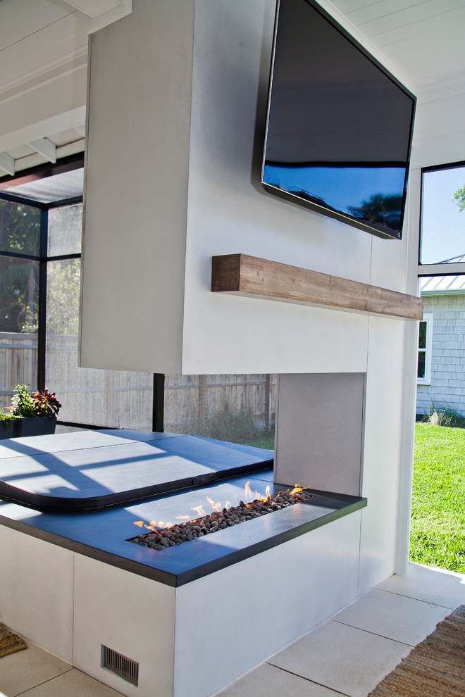 Outdoor Kitchens and Grille Surrounds - Modern - Patio - Jacksonville ...