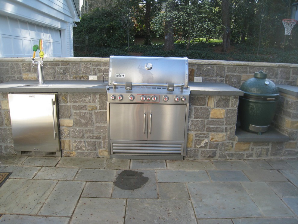 Outdoor Kitchens and Grills - Patio - Atlanta - by PaverStone Construction and Greenmark ...
