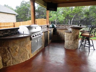 Outdoor Kitchens - Traditional - Patio - Austin - by Archadeck of ...