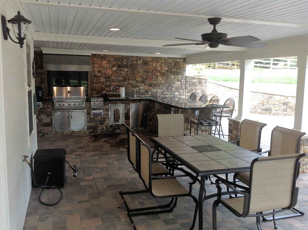 Outdoor Kitchens - Contemporary - Patio - Atlanta - by Atlanta Porch ...