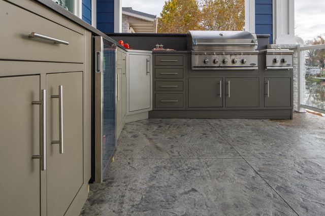 Outdoor Kitchens by Challenger Designs, LLC - Classique Chic - Terrasse ...