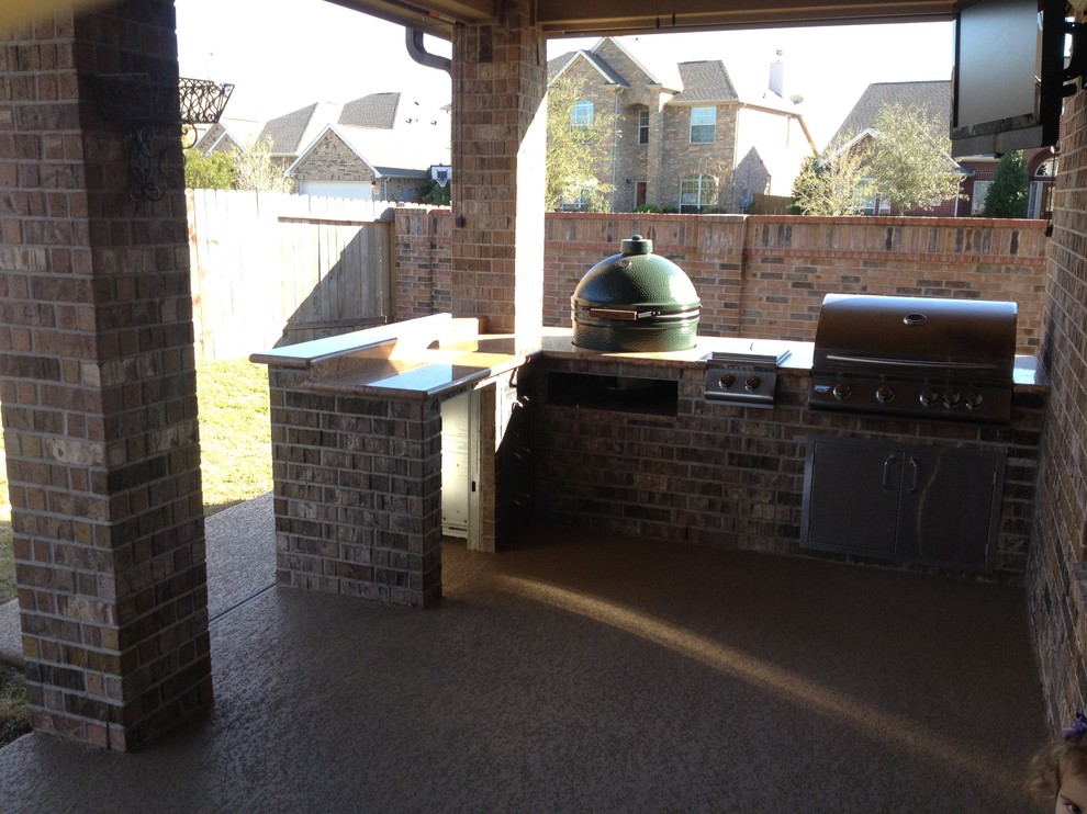 OUTDOOR KITCHENS - Modern - Patio - Houston - by kustom kourtyards ...