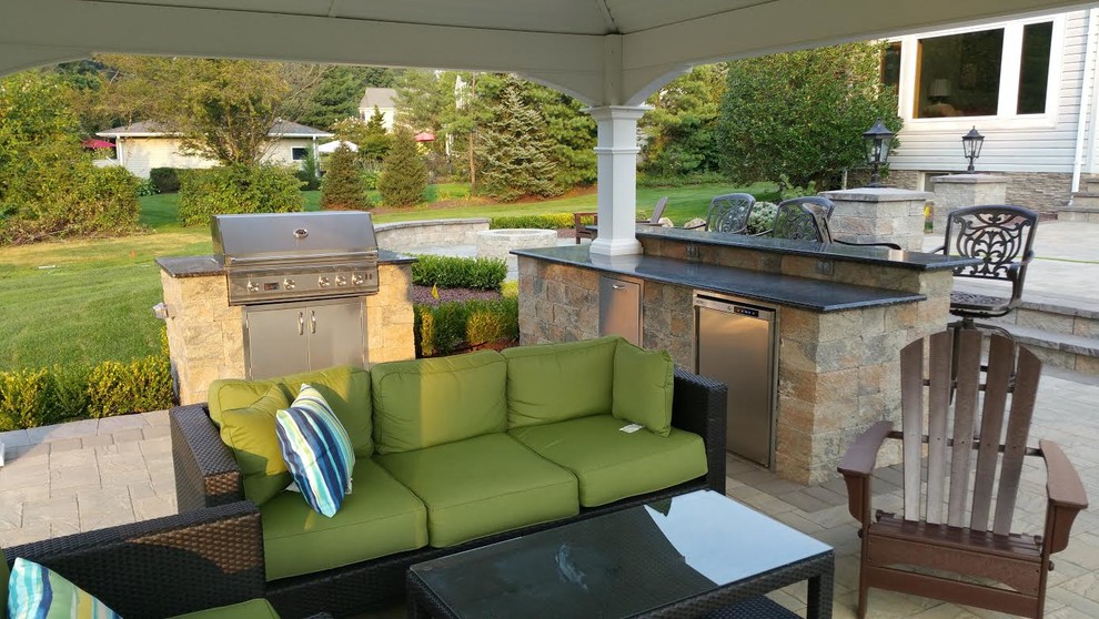 Outdoor Kitchens - Traditional - Patio - New York - by Millenium Stone Works | Houzz