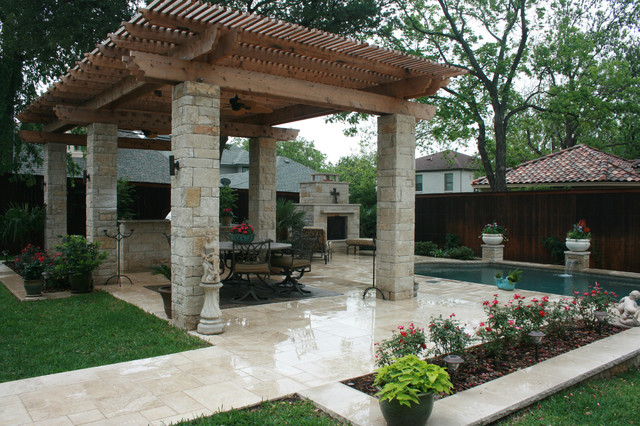 Outdoor Kitchens-Pergolas - Traditional - Patio - Dallas - by Pulliam ...