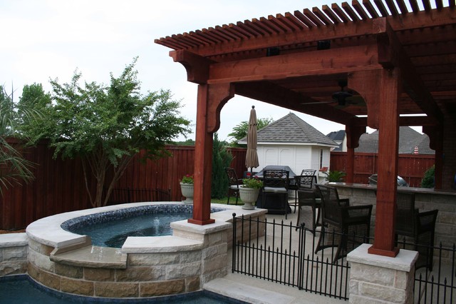 Outdoor Kitchens-Pergolas - Traditional - Patio - Dallas - by Pulliam ...