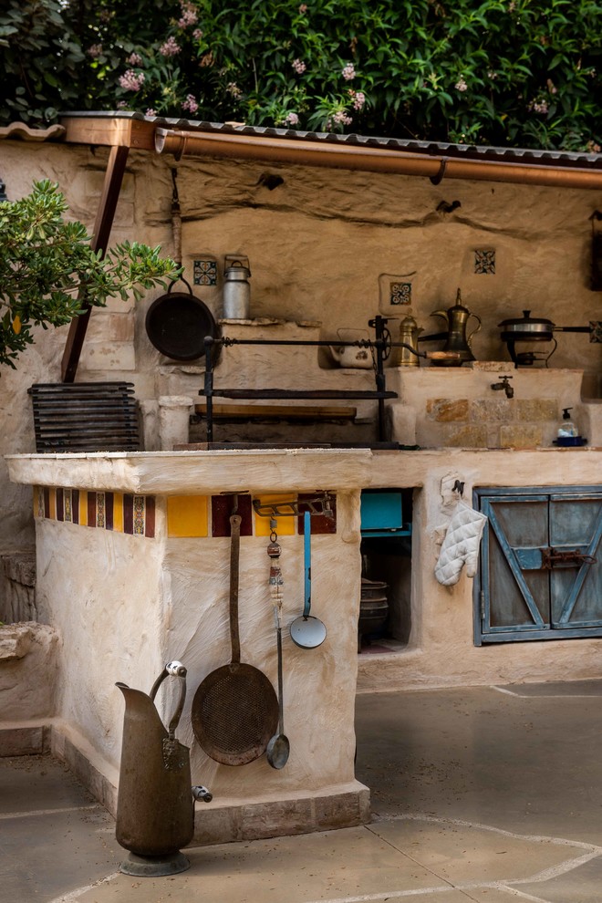 Outdoor kitchens - Rustic - Patio - Los Angeles - by Roy Altaras ...