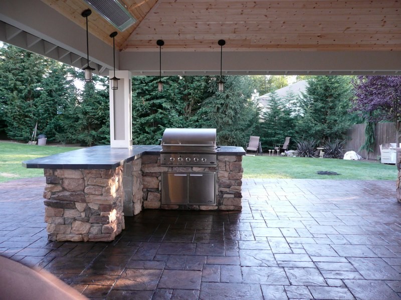 Outdoor Kitchens - Modern - Patio - Seattle - by PCF Construction Group ...