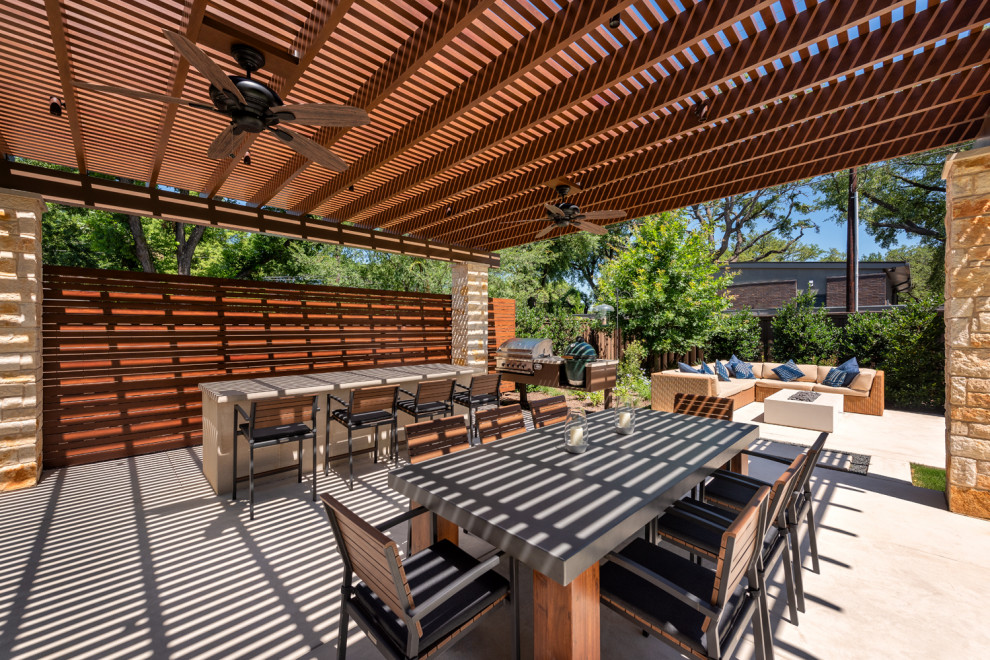 Outdoor Living Aluminum Trellis - Contemporary - Patio - Dallas - by ...