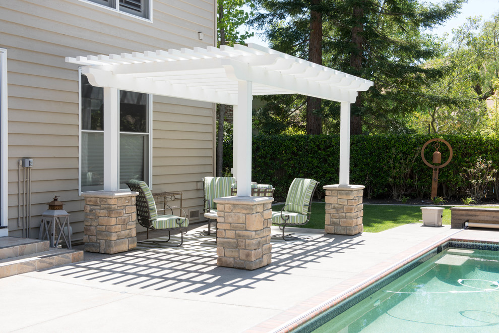 Outdoor Living Area - Farmhouse - Patio - San Francisco - by Building ...