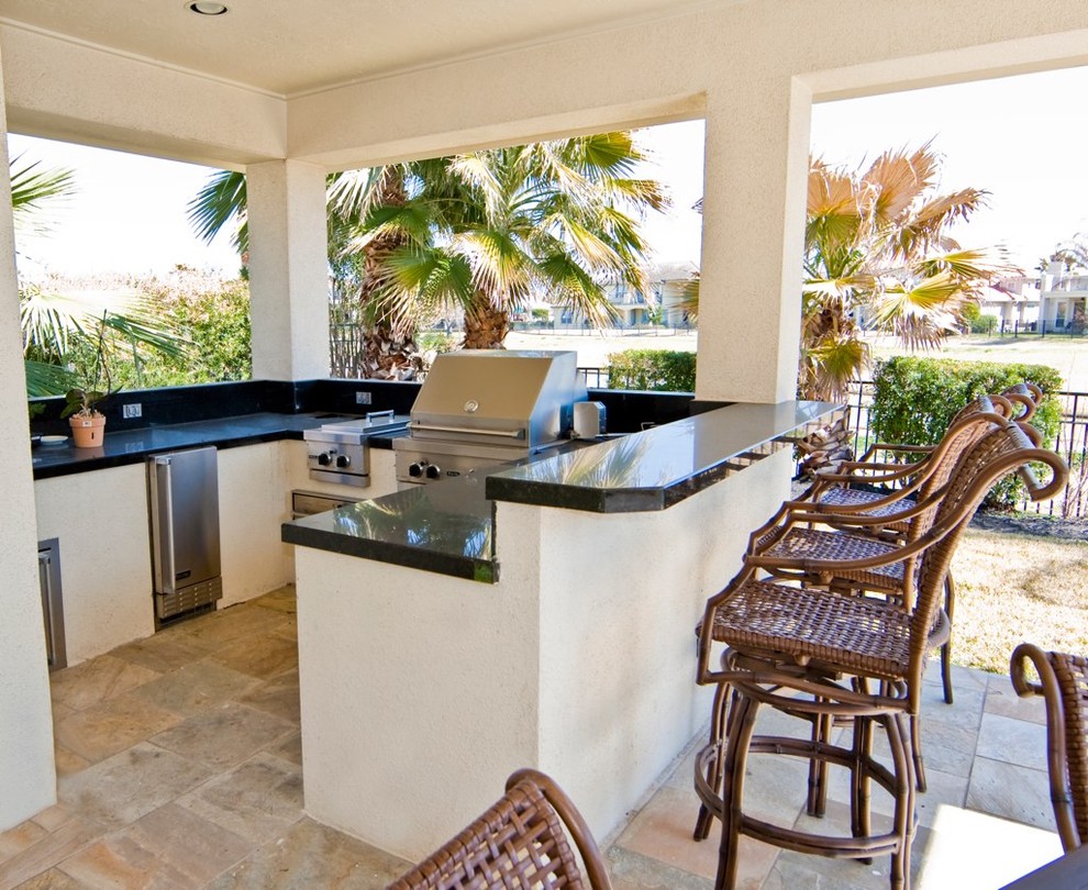 Outdoor Living - Mediterranean - Patio - Houston - by JMC Designs llc | Houzz