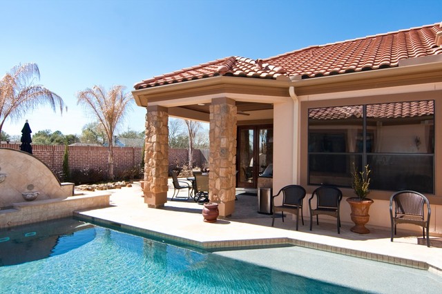 Outdoor Living - Mediterranean - Patio - Houston - by JMC Designs llc | Houzz