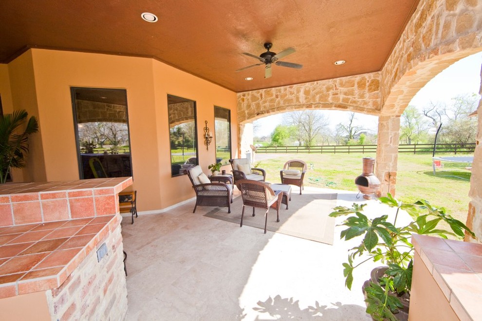 Outdoor Living - Mediterranean - Patio - Houston - by JMC Designs llc | Houzz